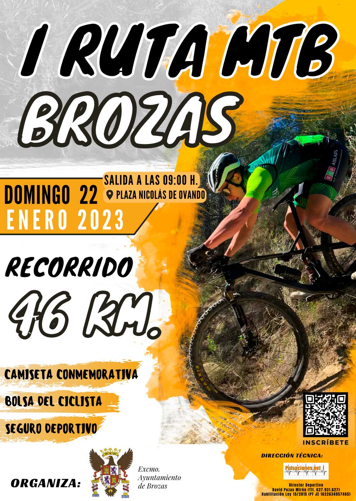 Reglamento - I RUTA MTB BROZAS 2023