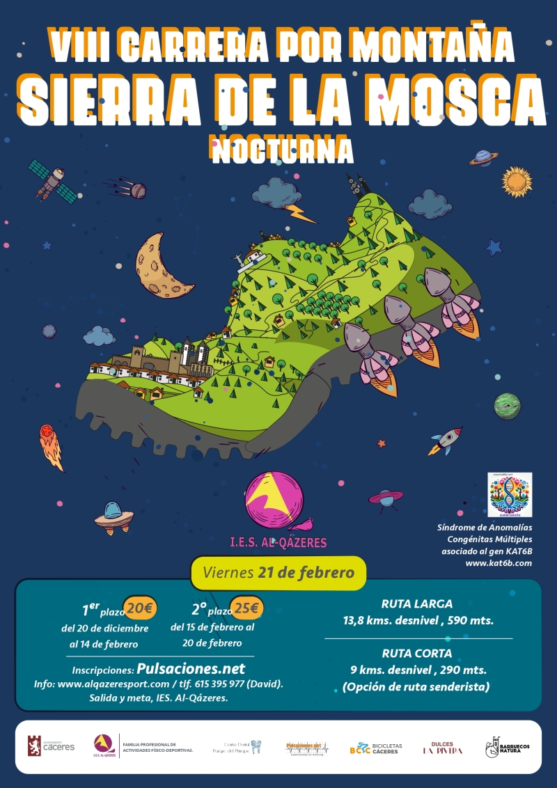 VIII CARRERA POR MONTAÑA "SIERRA DE LA MOSCA" 2025